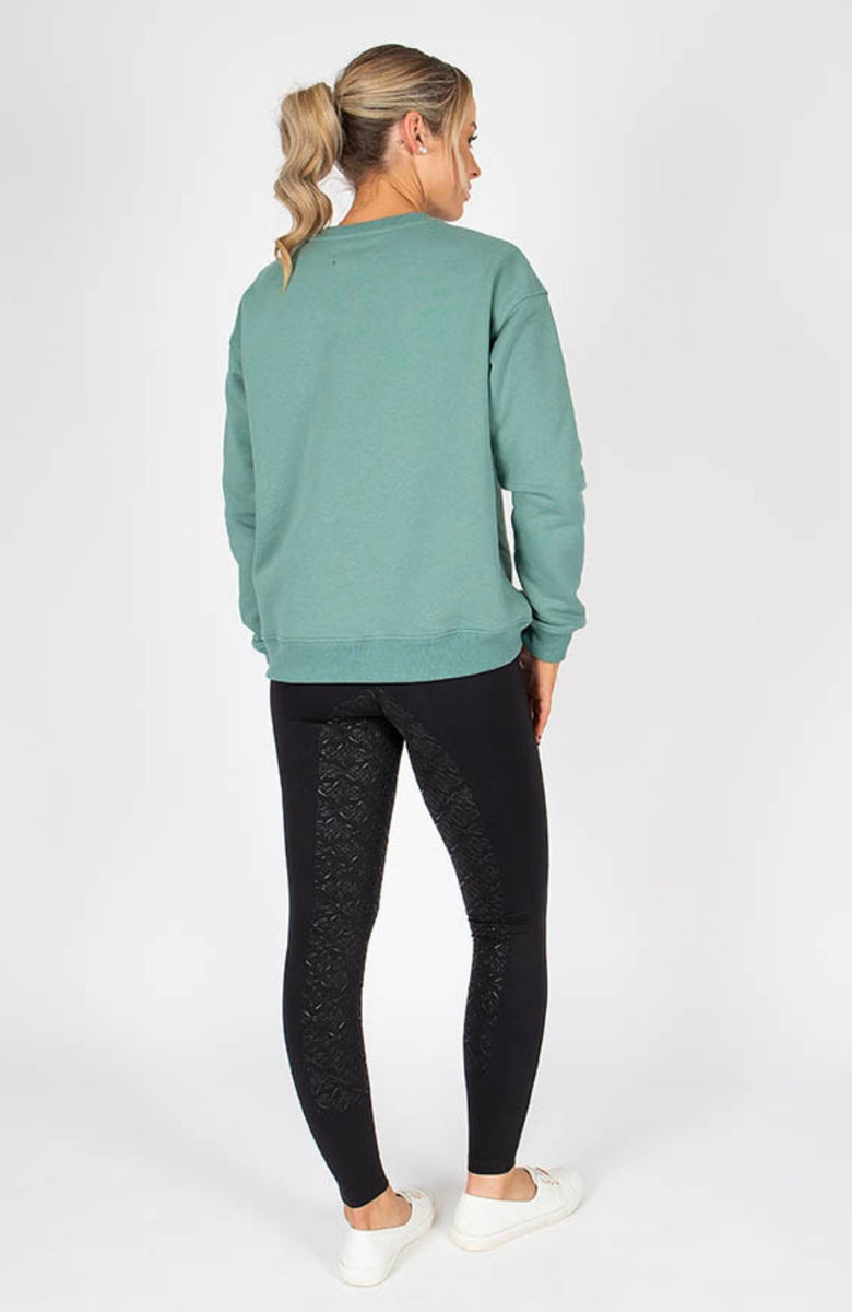 BARE Icon Sweater - Sage Green – BARE Equestrian