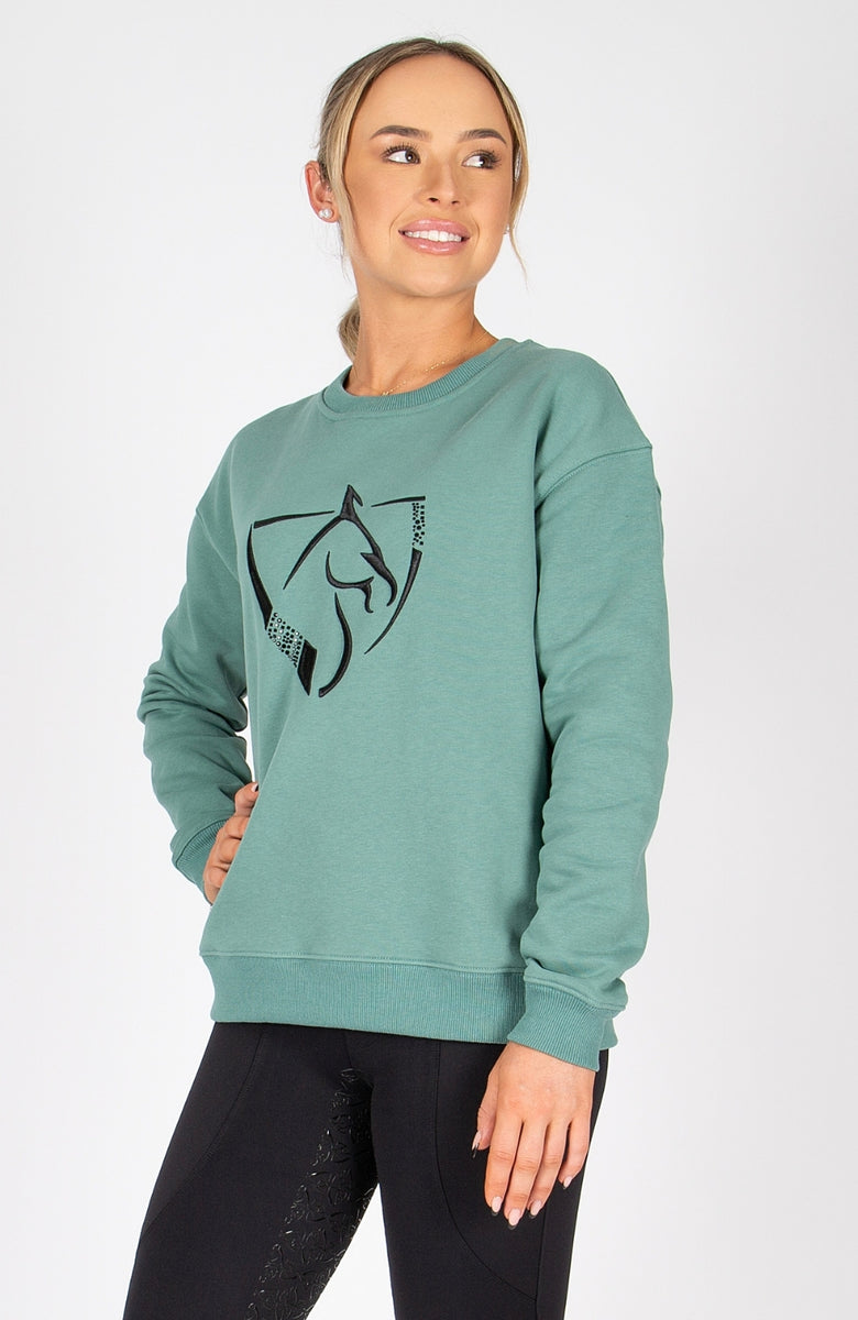 BARE Icon Sweater - Sage Green – BARE Equestrian