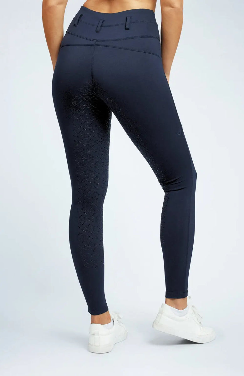 BARE FlexForm Sculpting Riding Tights - Midnight Navy – BARE Equestrian