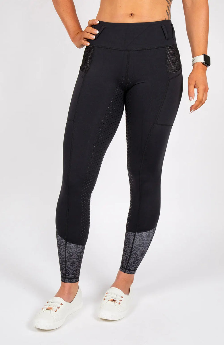 BARE Performance Riding Tights - Empress – BARE Equestrian